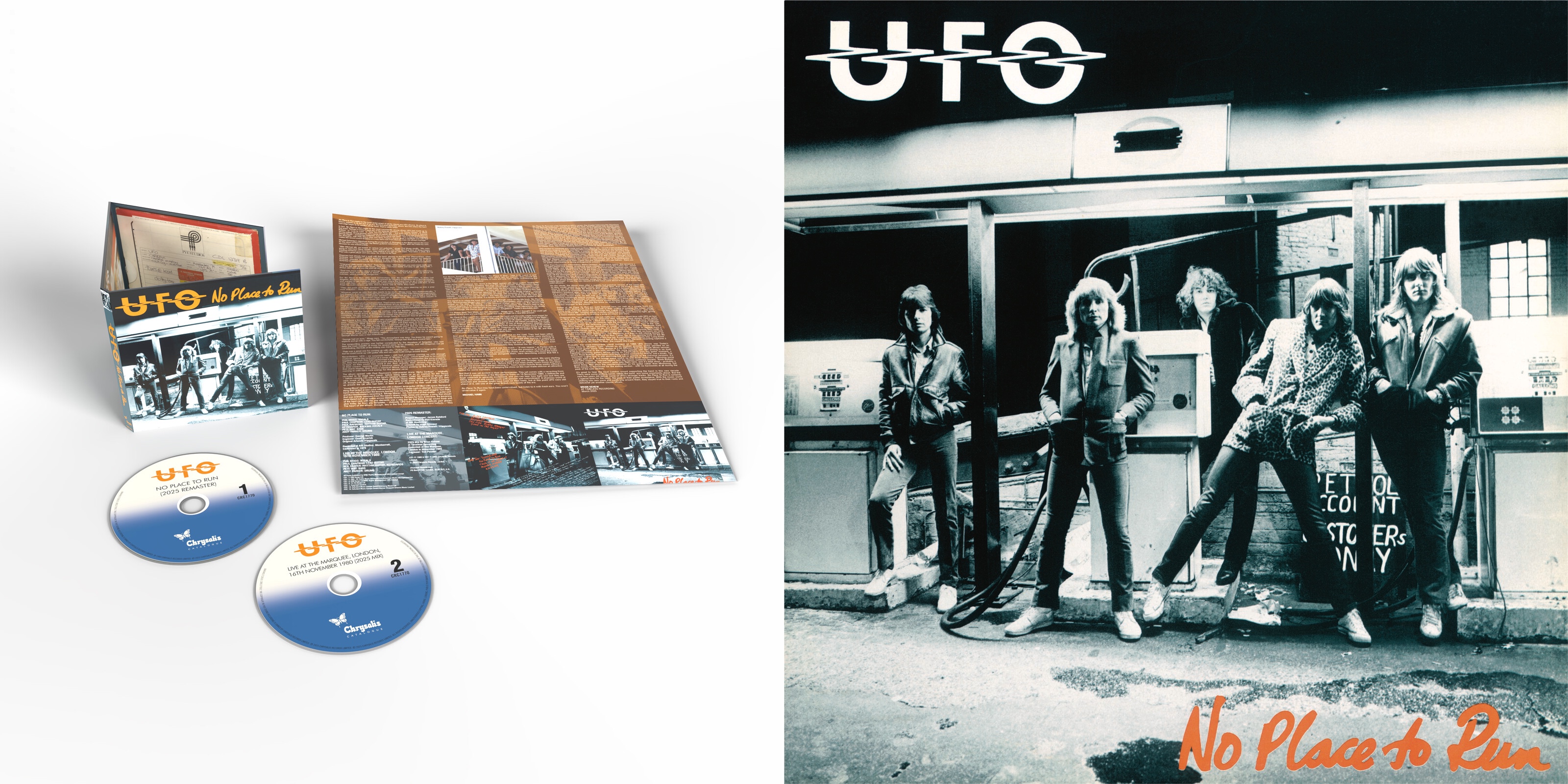 No Place To Run (Deluxe) (2025 Remaster) 2CD & 3LP bundle